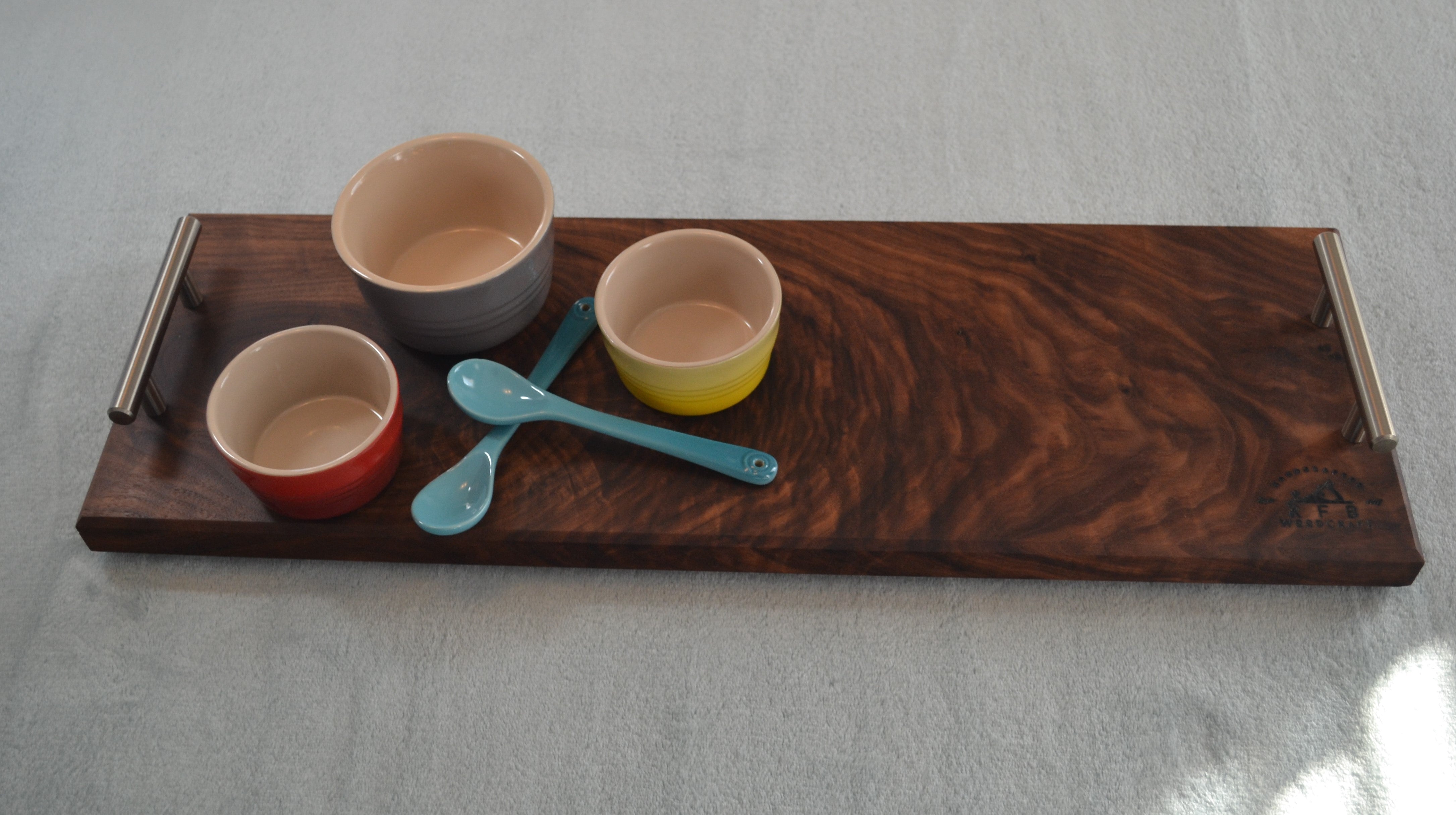 Black Walnut Breadboard Cutting Board Handmade – RFB Woodcraft